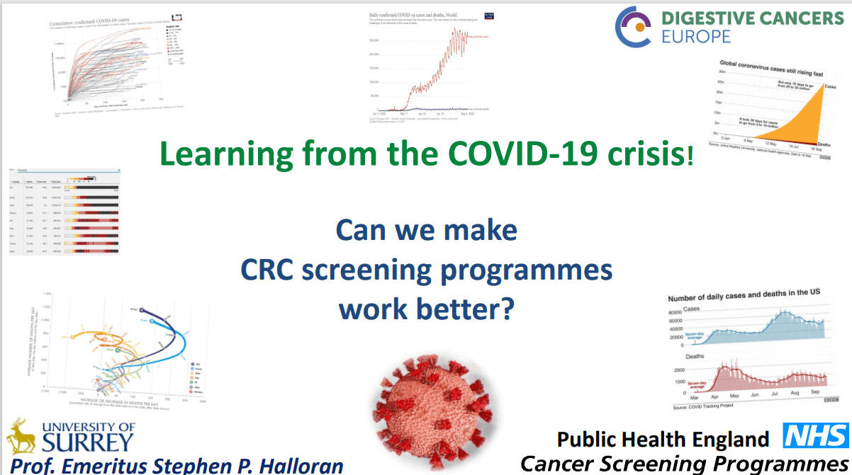 Learning from the COVID-19 crisis! Can we make CRC screening programmes ...