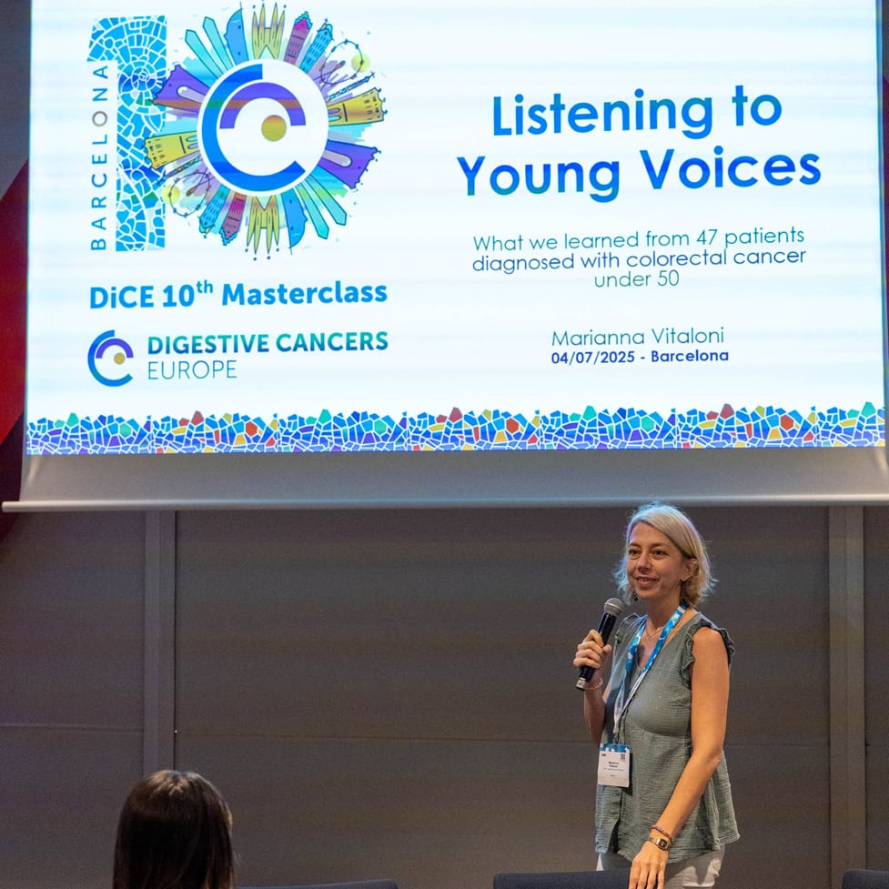 Highlighting Patient Voices: DiCE Presents eoCRC Findings at ESMO GI and Beyond - Digestive ...